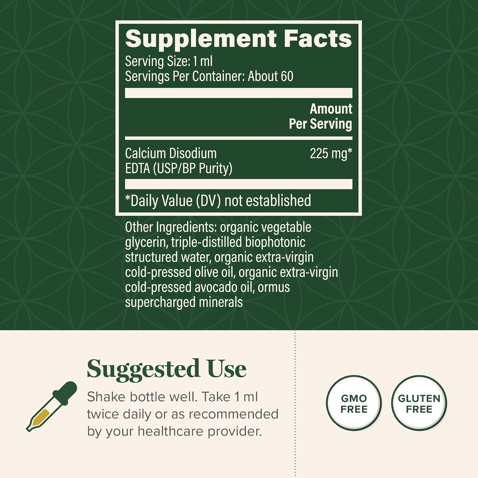 Calcium Disodium EDTA for detoxification