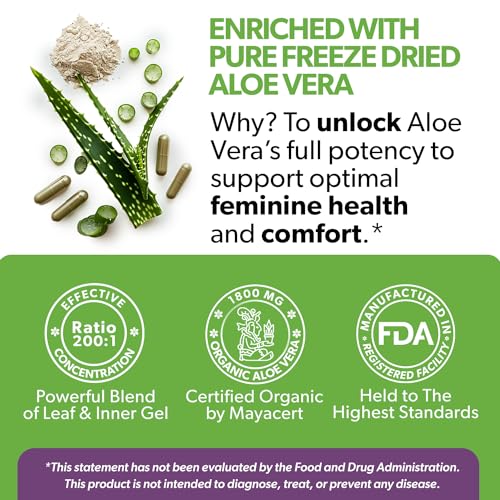calcium enriched aloe vera pills