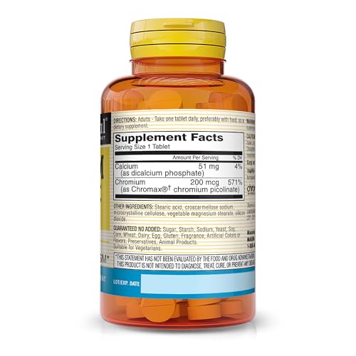 Calcium enriched chromium picolinate