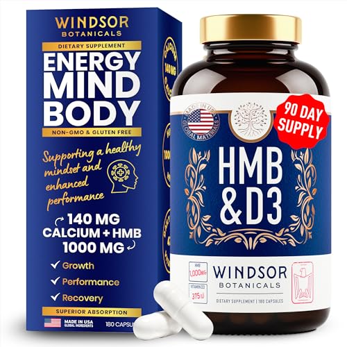 Calcium enriched HMB supplement benefits
