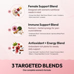Calcium enriched multivitamins for women