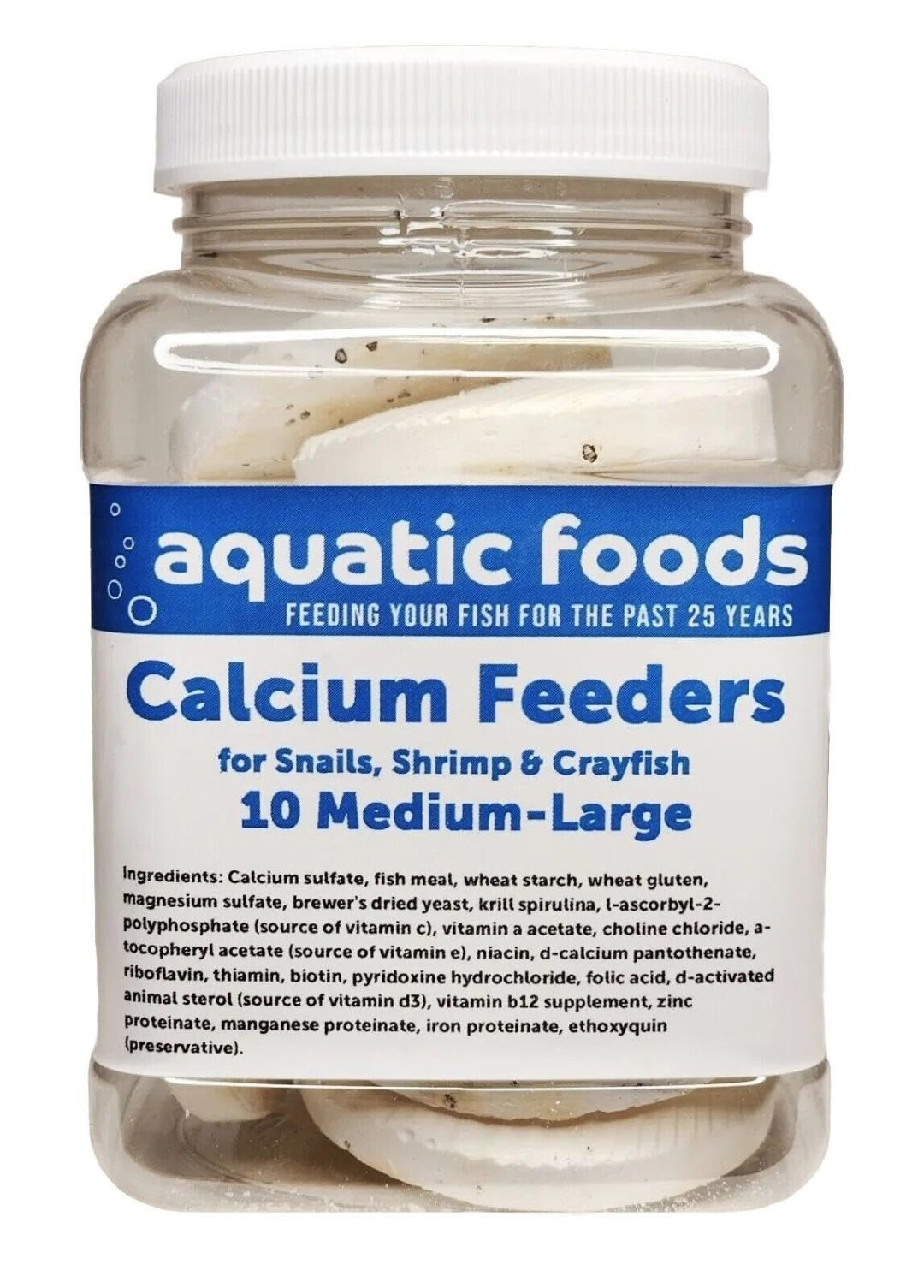 calcium feeder shells for shrimp