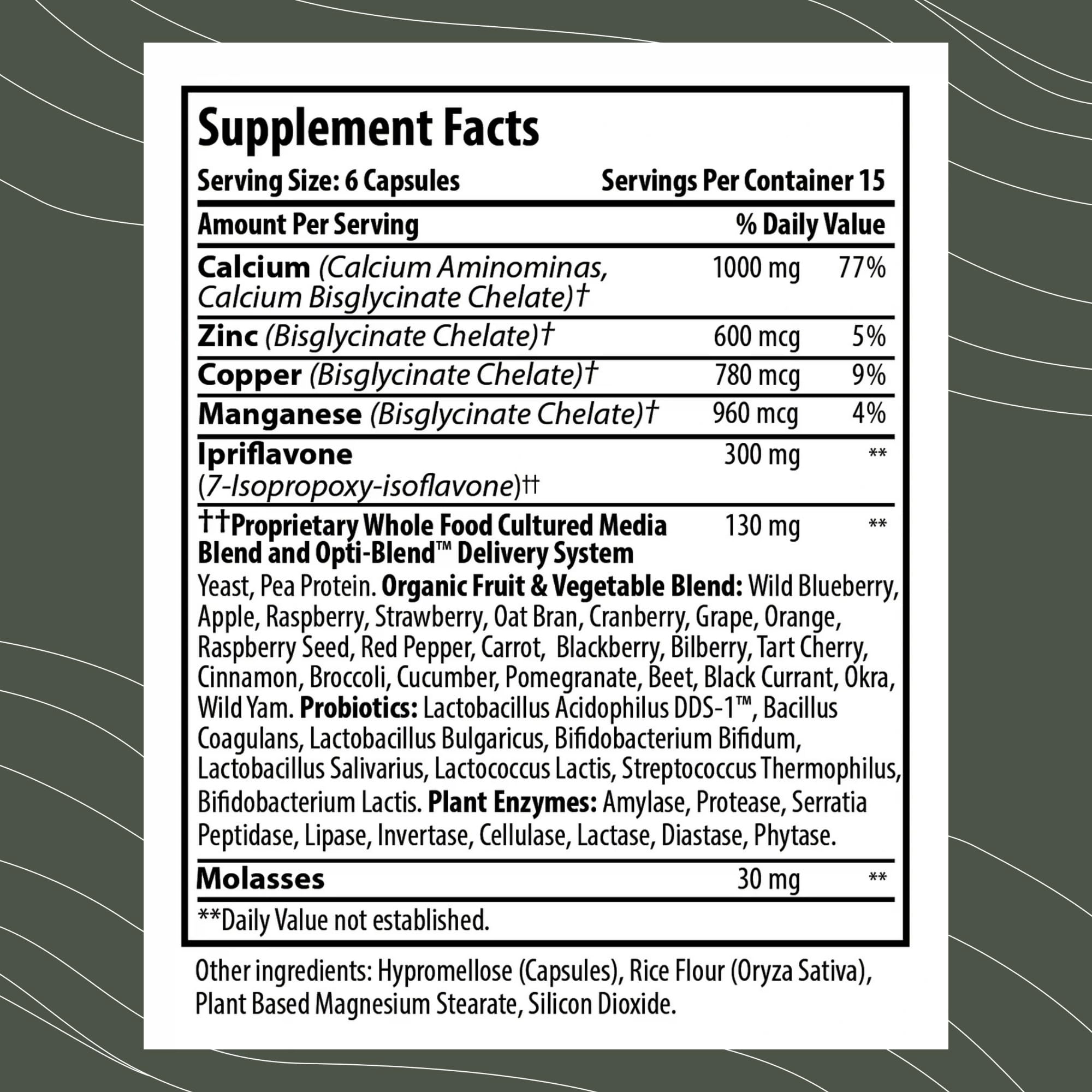 Calcium for bone strength