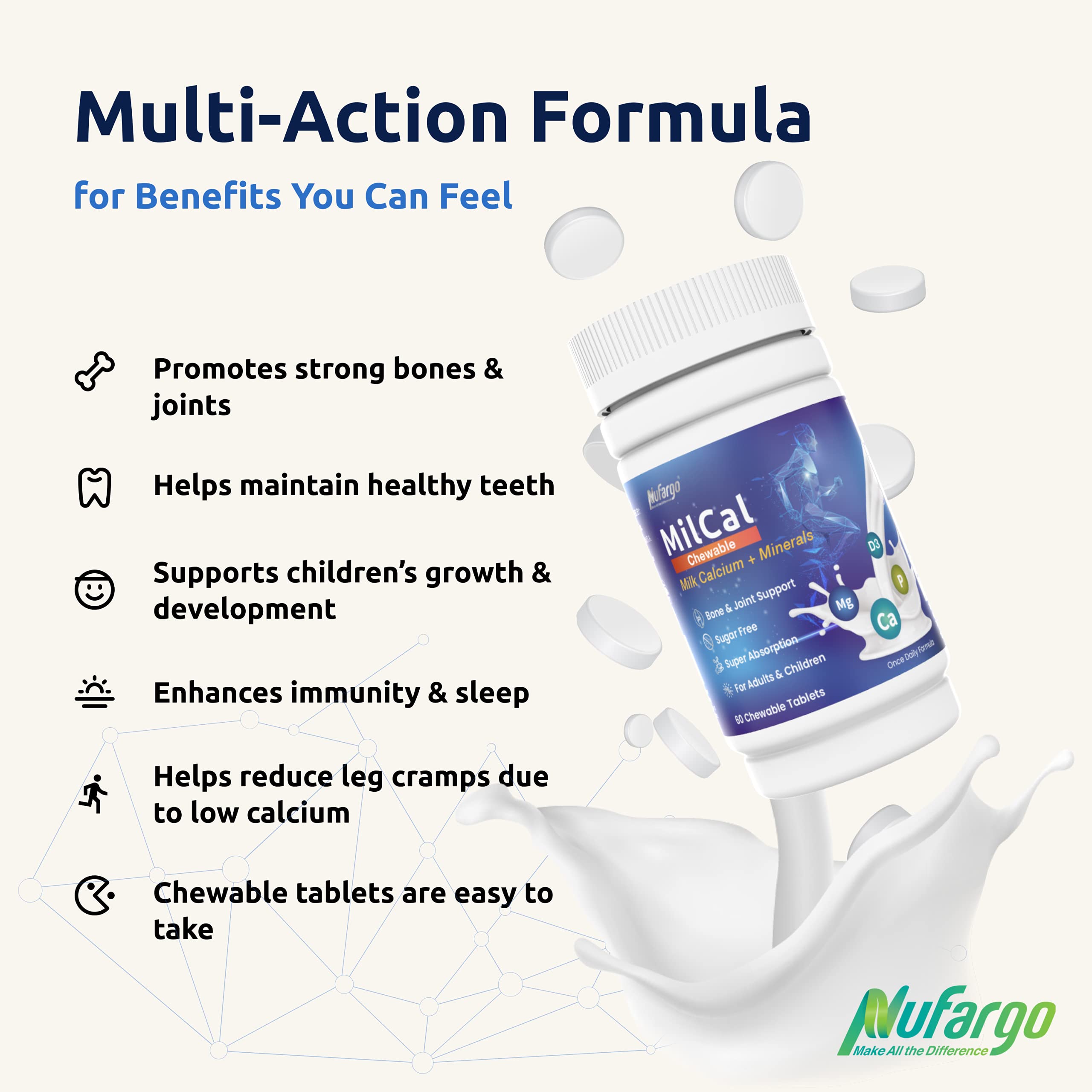 calcium for healthy bones and joints