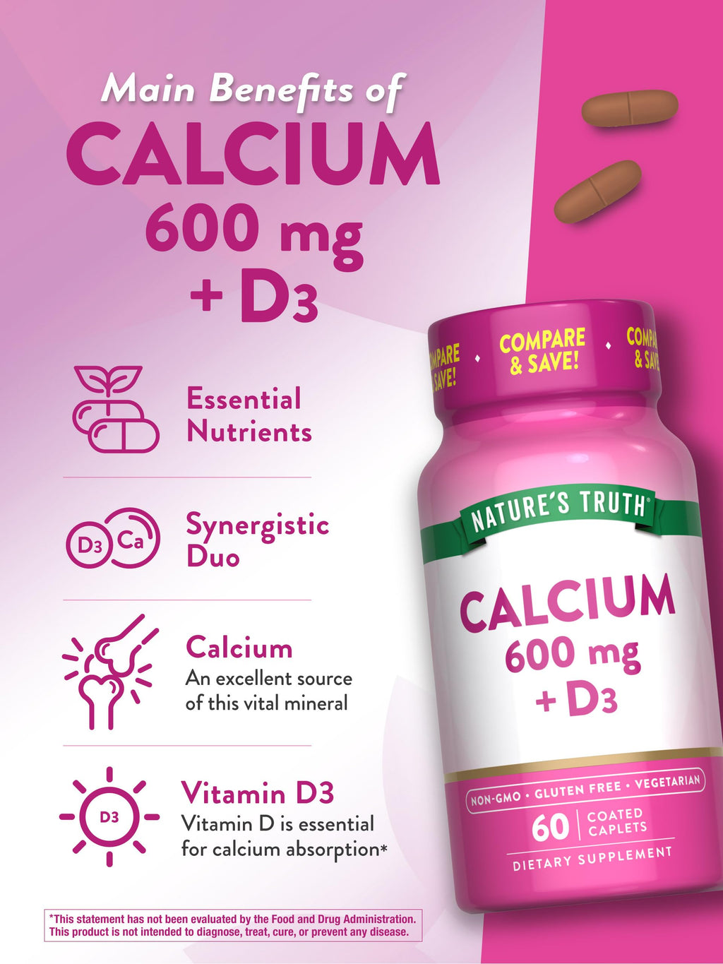 Calcium for healthy muscle function
