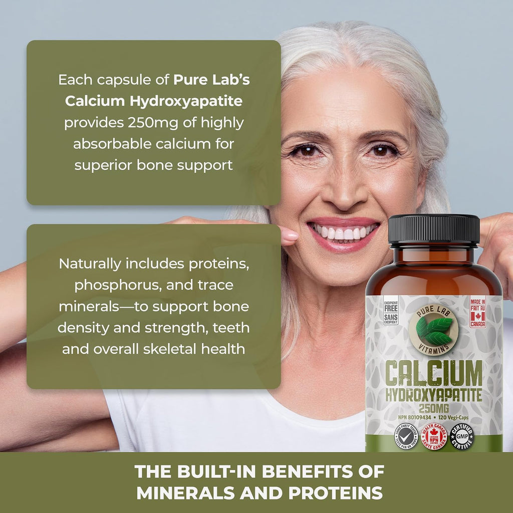 calcium for healthy teeth and bones