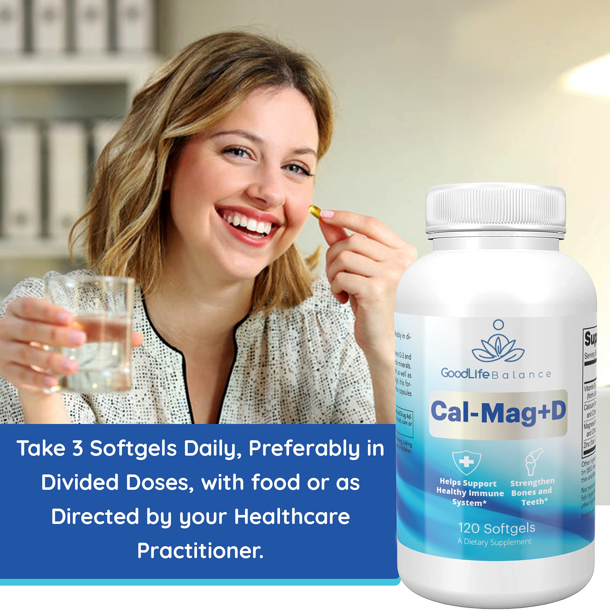 calcium for healthy teeth and bones