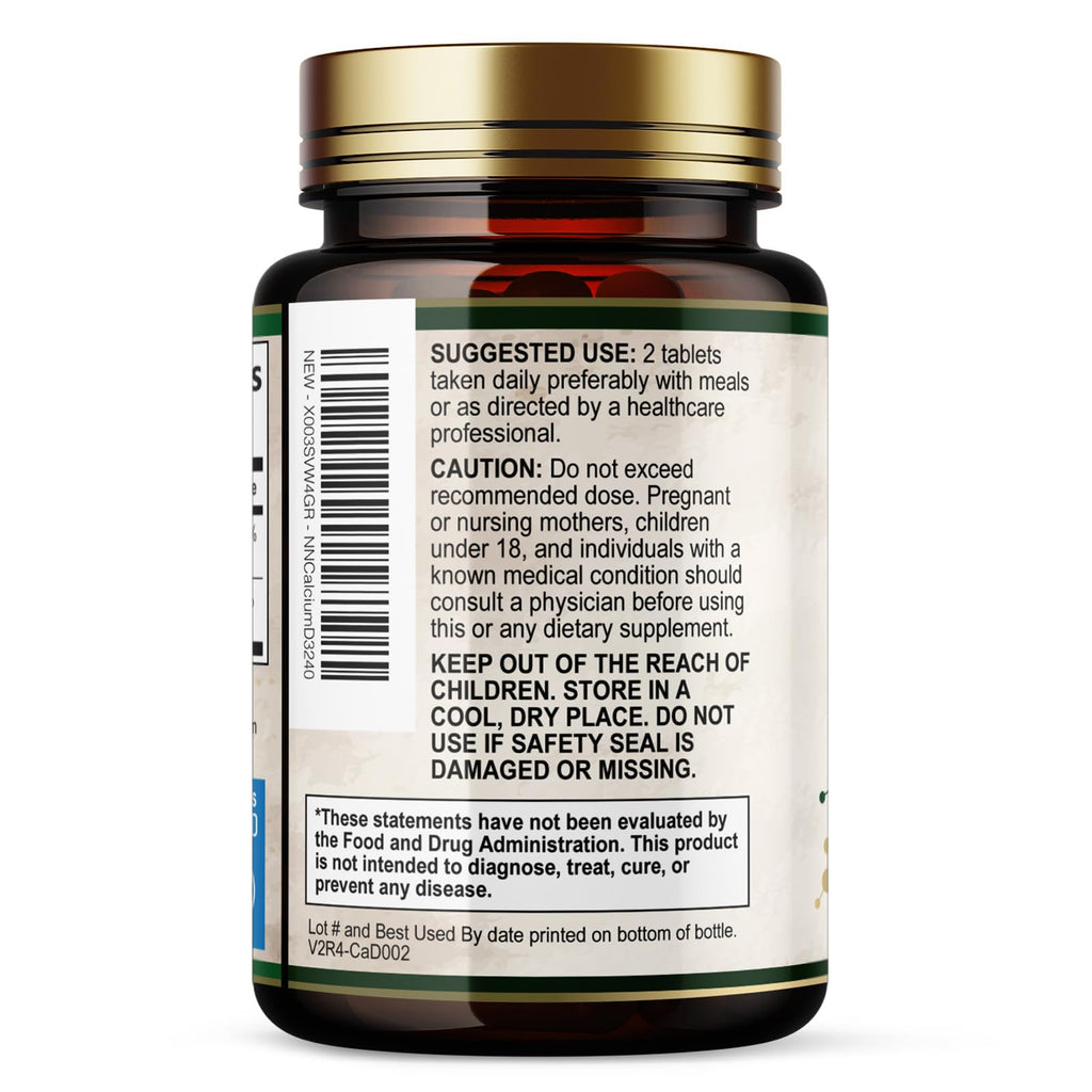 calcium for improved bone mineralization
