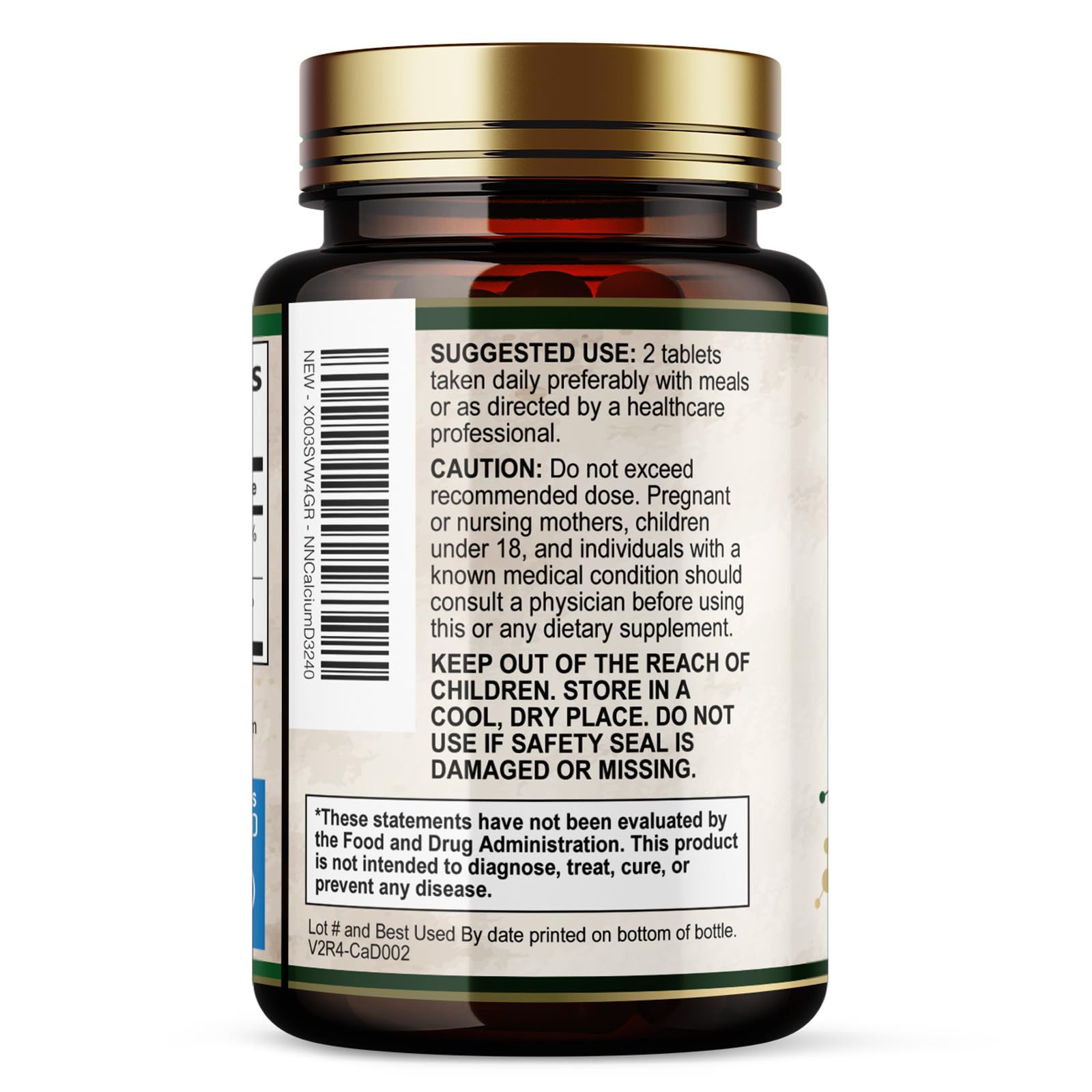 calcium for improved bone mineralization