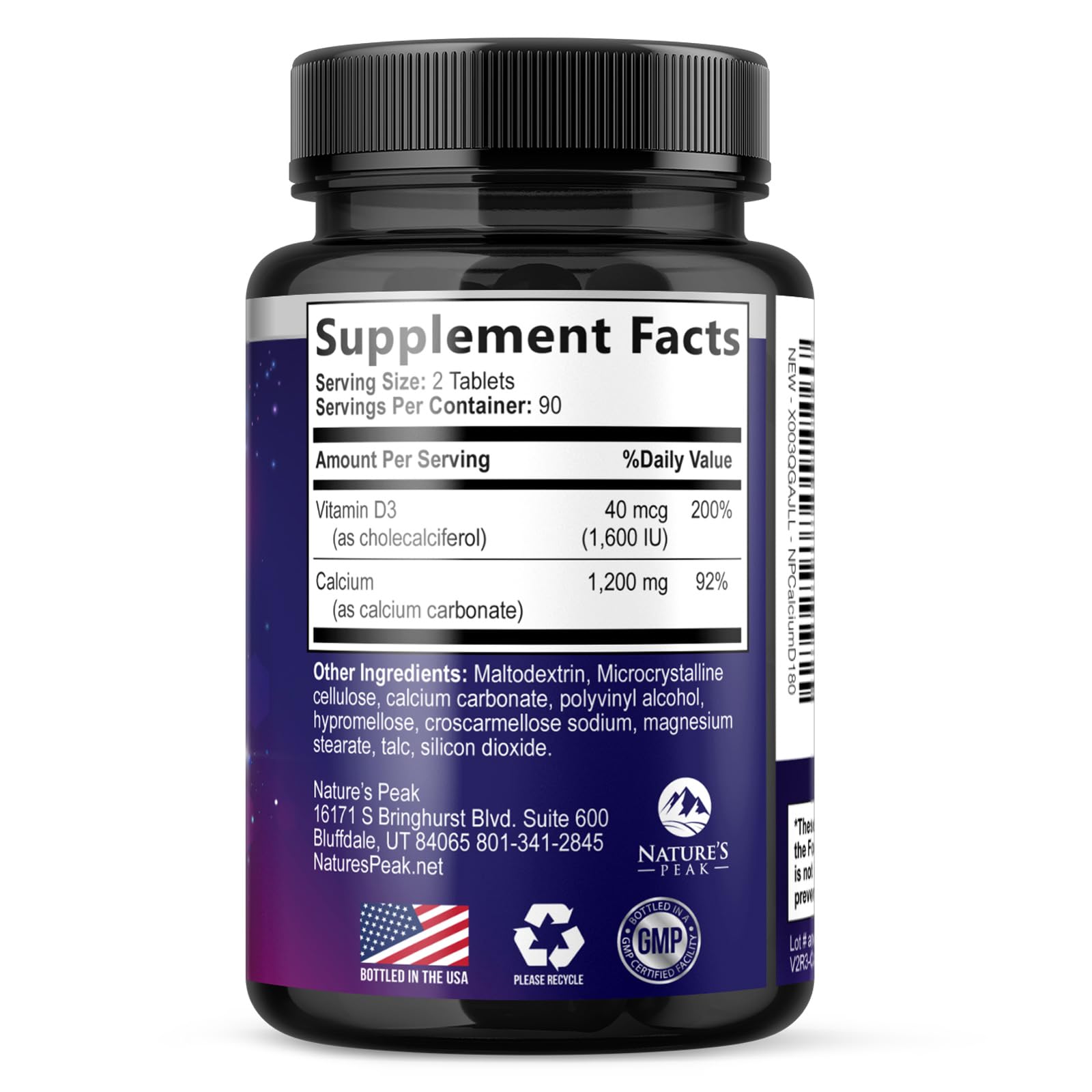 Calcium for muscle function support