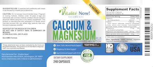 calcium for optimal bone density support