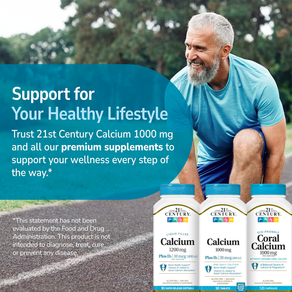 Calcium for overall health and wellness