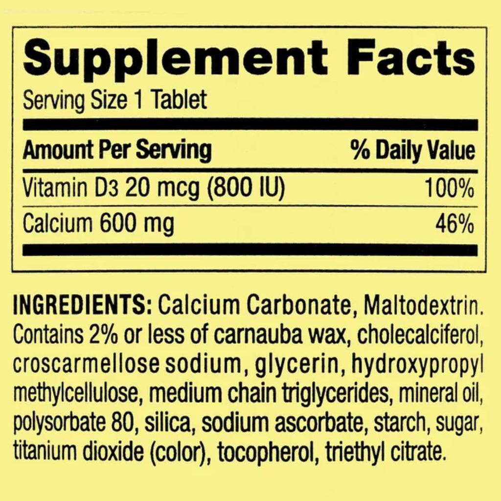 Calcium for overall wellness support