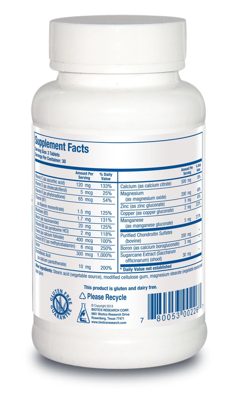 Calcium for strong bones