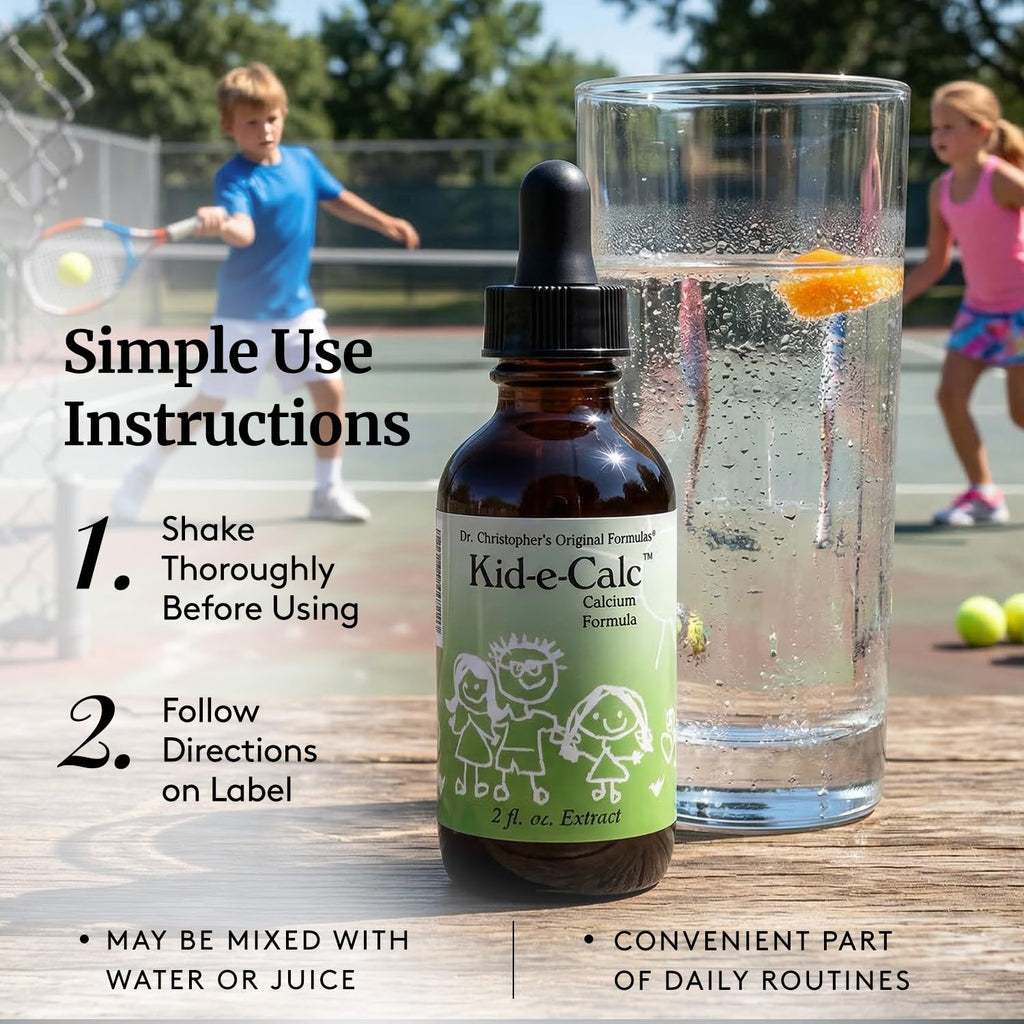 Calcium formula for kids' nutritional support