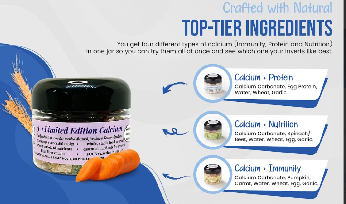 calcium formula for shell strength