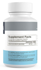 Calcium gluconate supports heart function