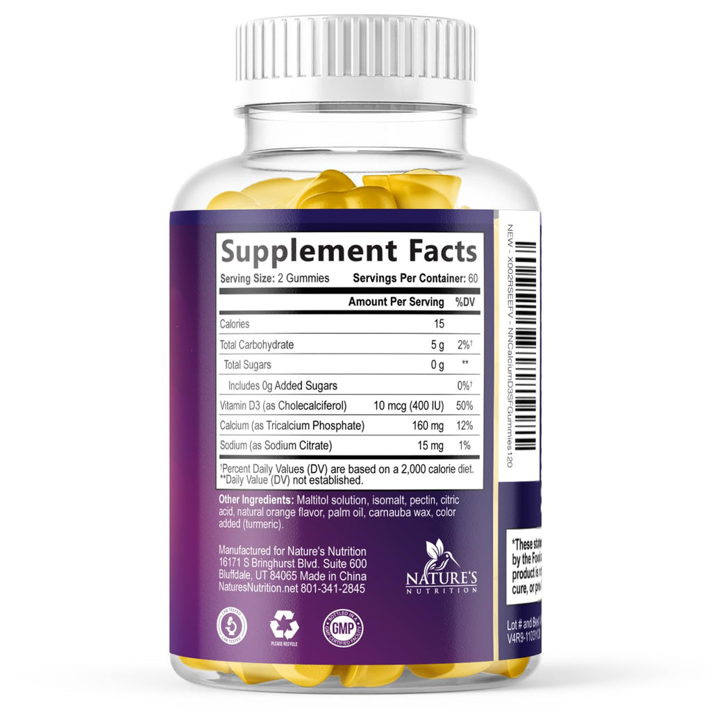 calcium gummies for better bone density