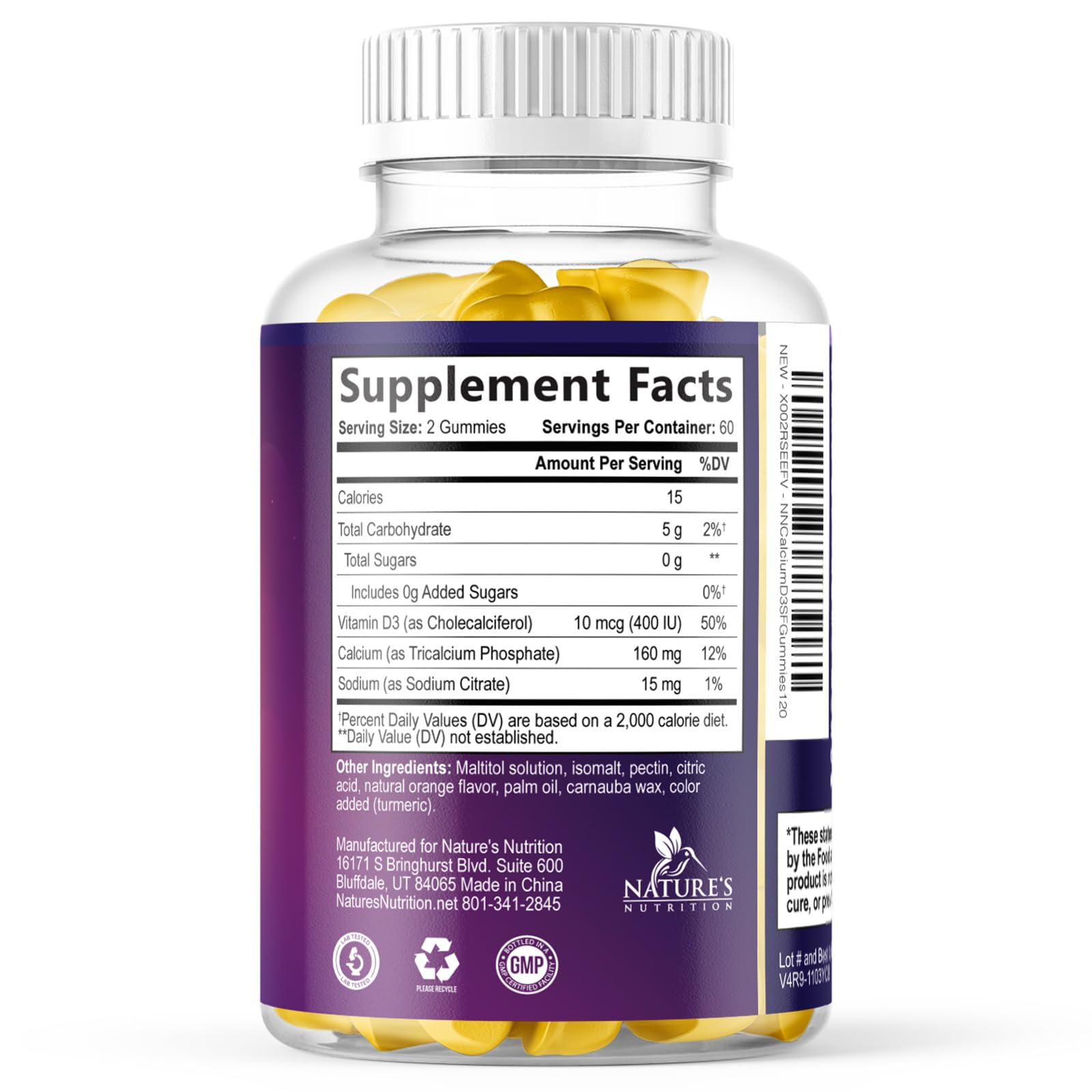 calcium gummies for better bone density