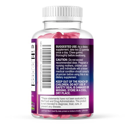 calcium gummies for better health