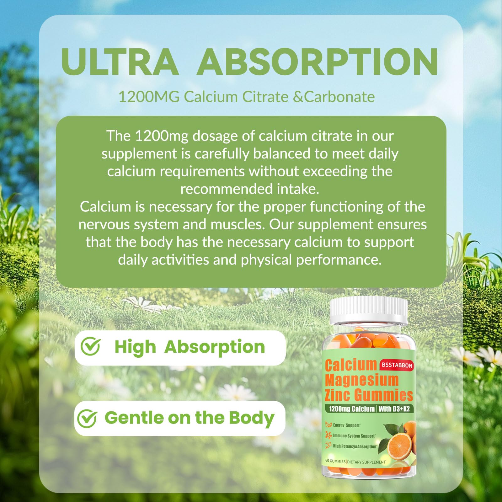 calcium gummies for bone health