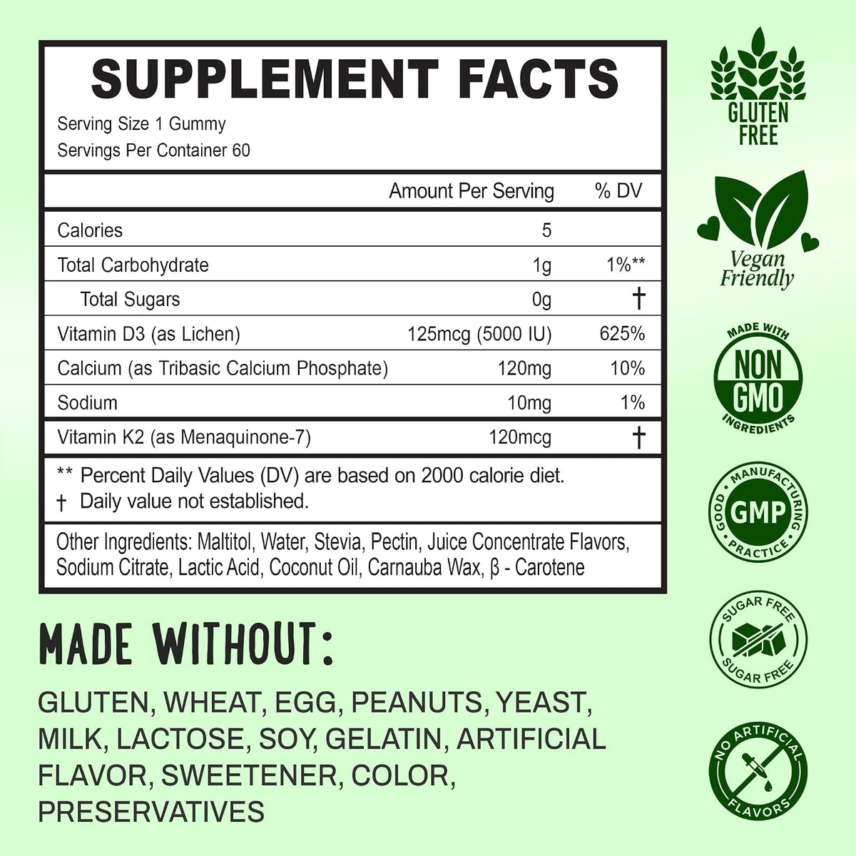 calcium gummies for bone health