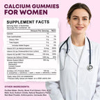 Calcium gummies for daily nutrition