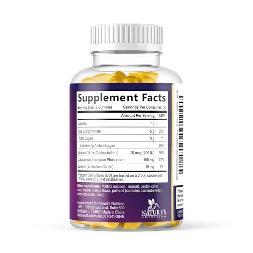 calcium gummies for family health