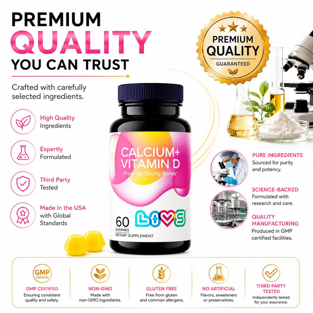 calcium gummies for family health