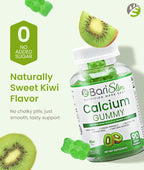 Calcium gummies for healthy teeth