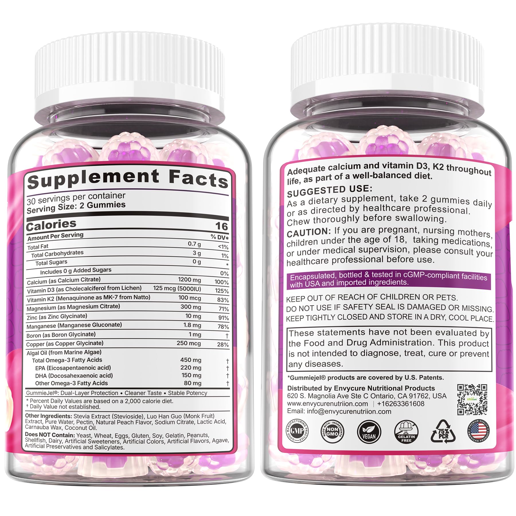 calcium gummies for kids and adults