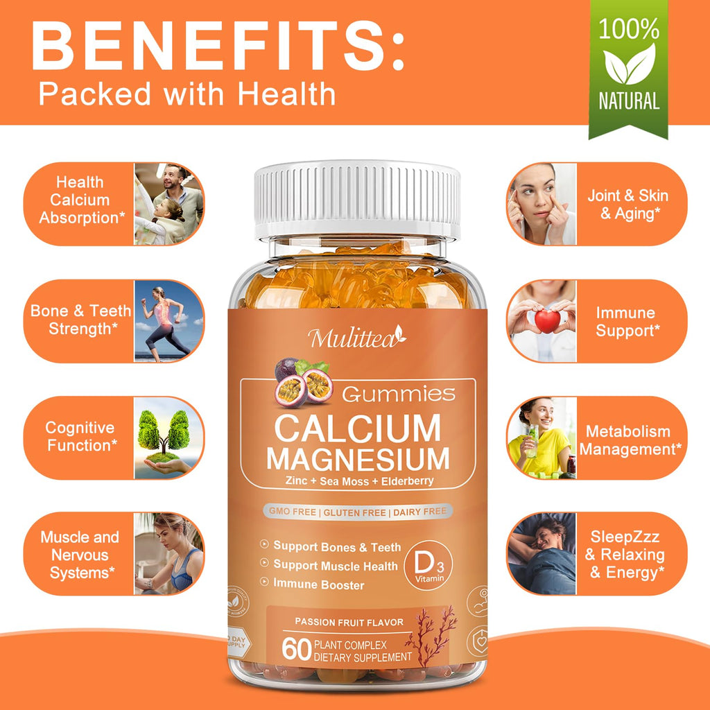 calcium gummies for kids and adults