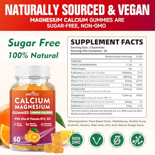 calcium gummies for muscle strength