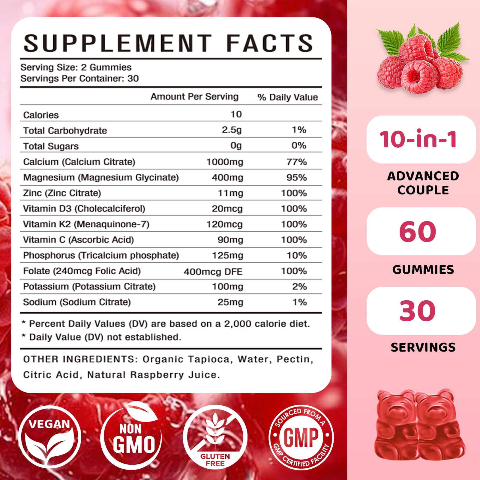 calcium gummies for muscle support