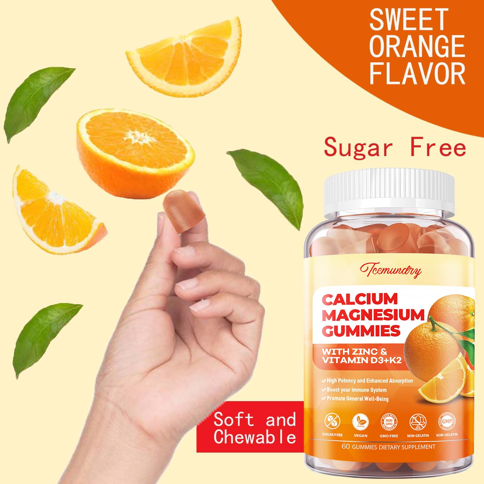 calcium gummies for nerve support