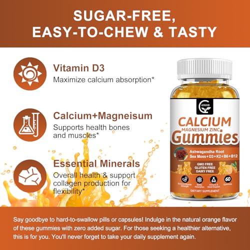 calcium gummies for overall health support