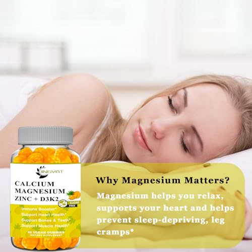 Calcium gummies for overall health support