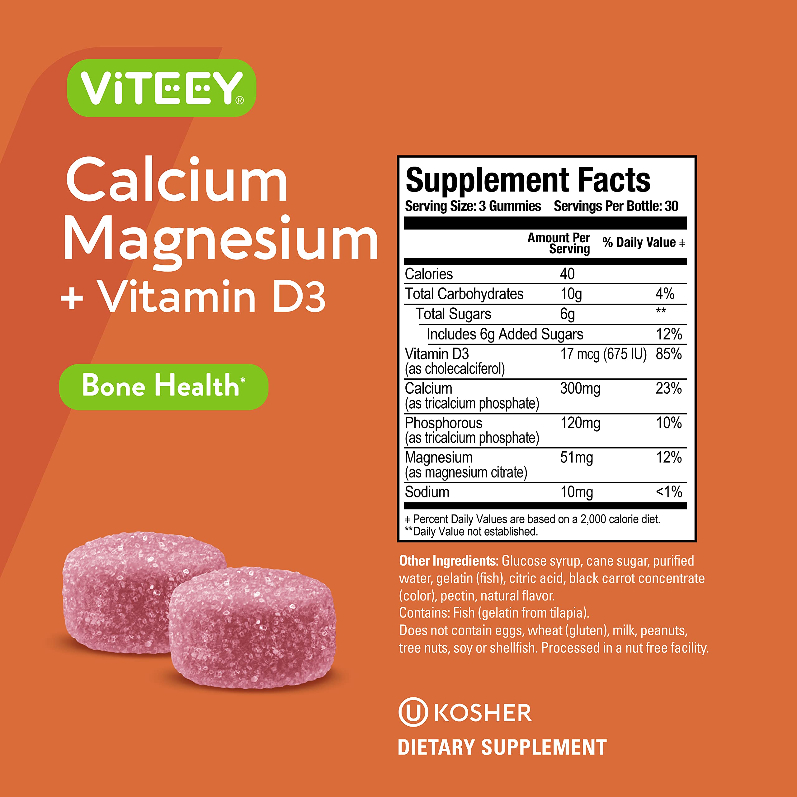 calcium gummies for strong bones