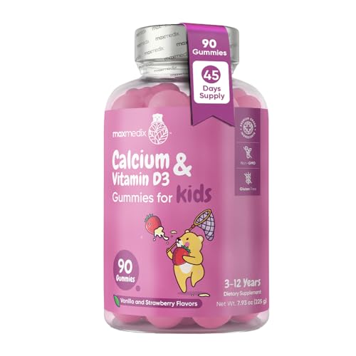 Calcium gummies for strong bones