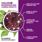 calcium gummies for stronger teeth and bones