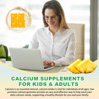 calcium gummies support bone density