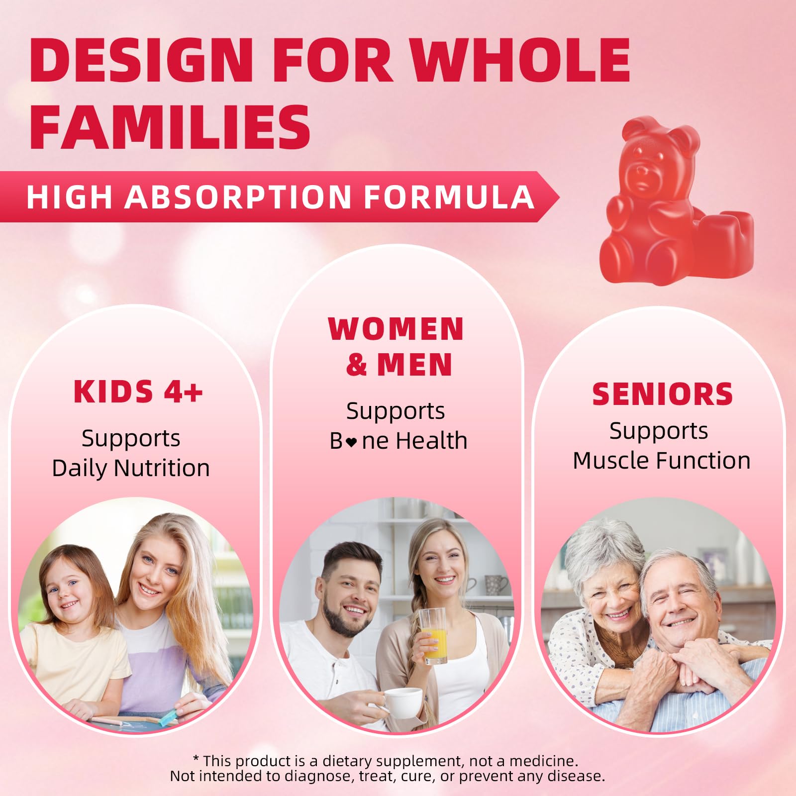 calcium gummies support healthy teeth