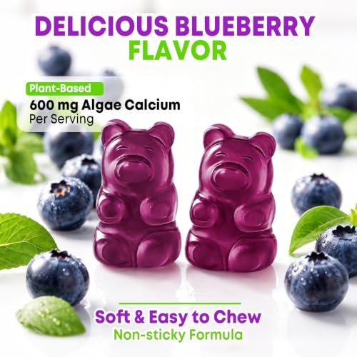 calcium gummies with added magnesium support
