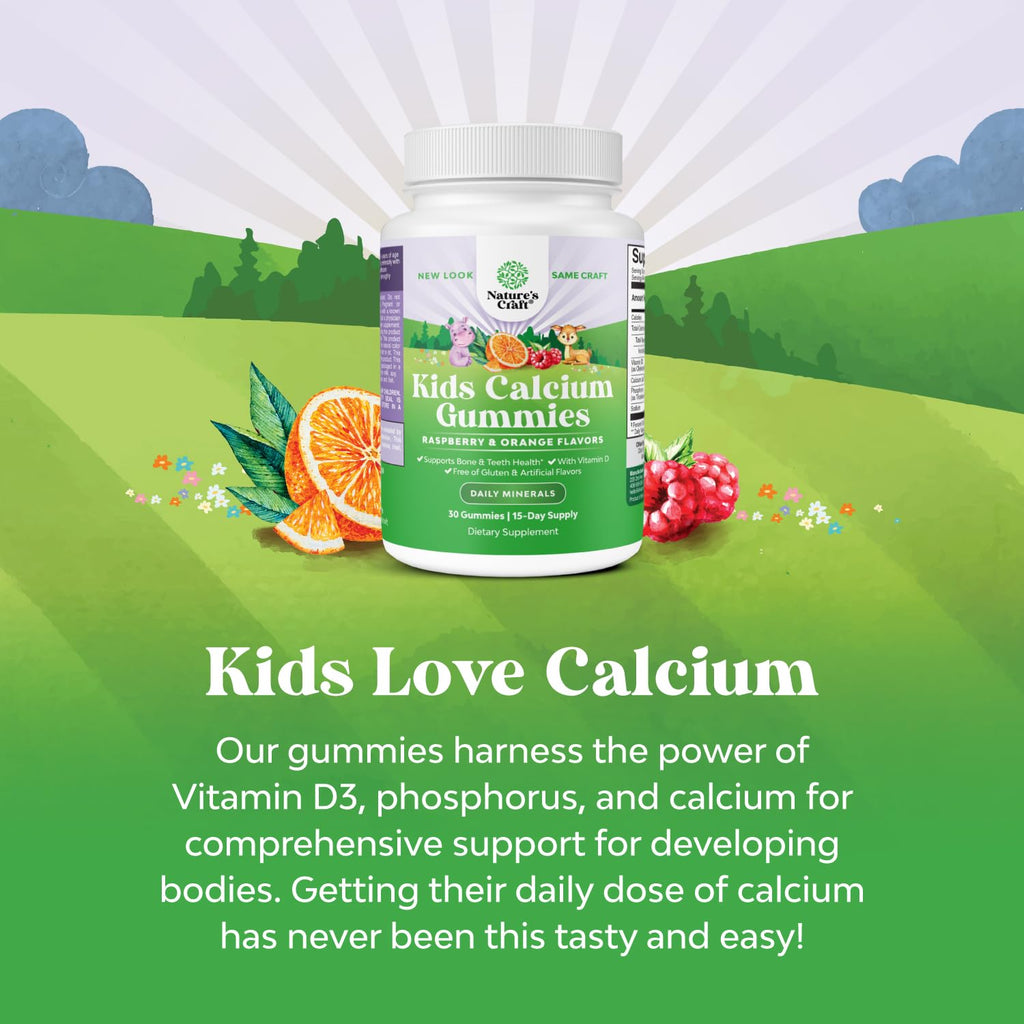 calcium gummies with added Vitamin D