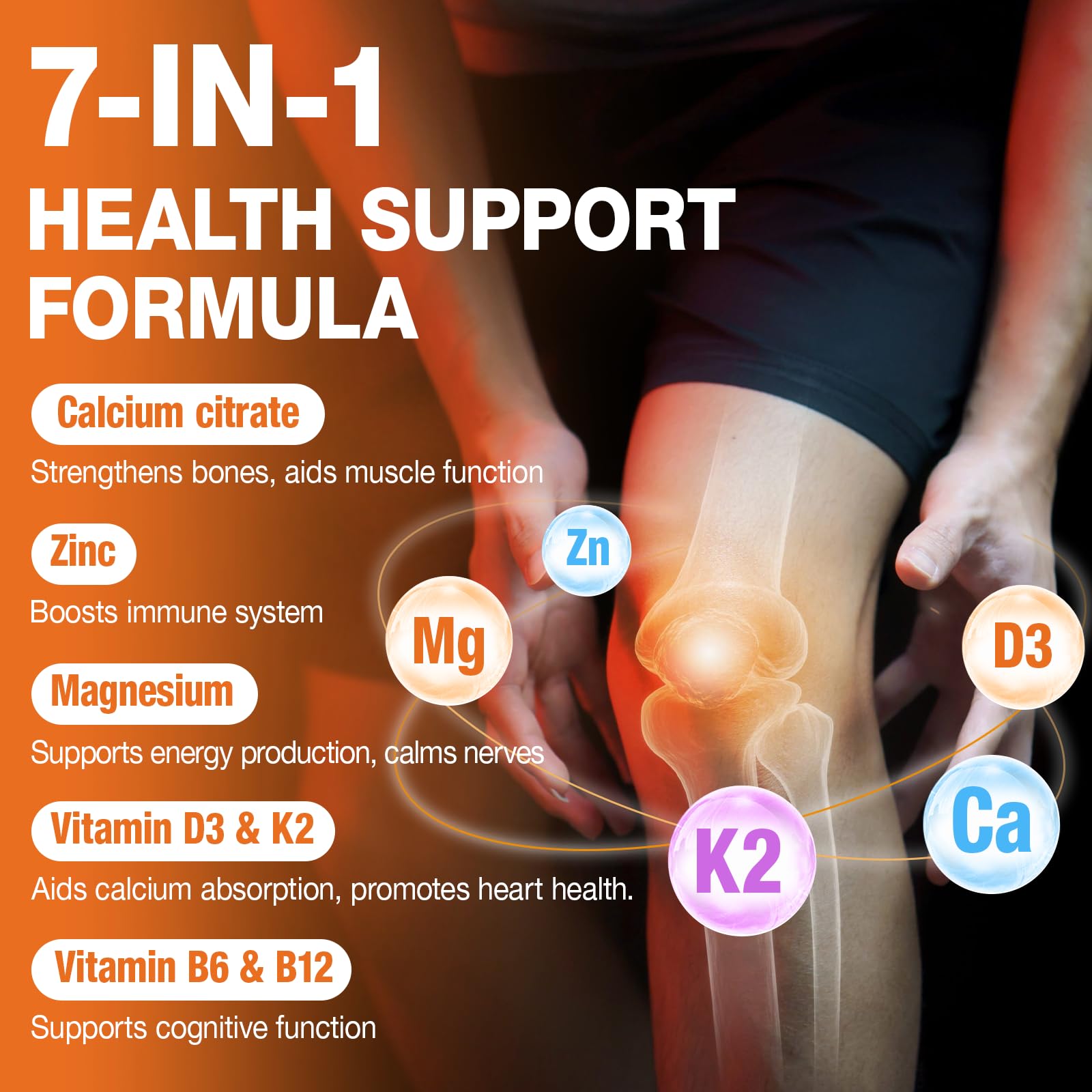 Calcium gummies with K2 for better absorption