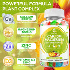 calcium gummies with magnesium and zinc