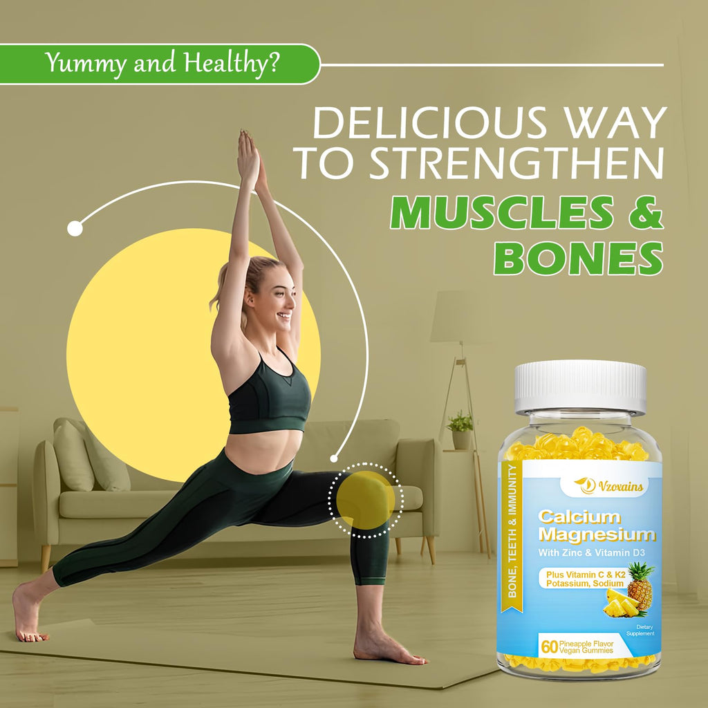 calcium gummies with magnesium benefits