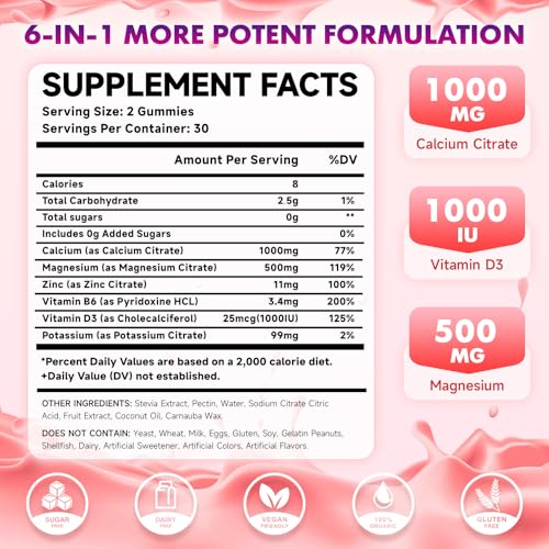 calcium gummies with magnesium