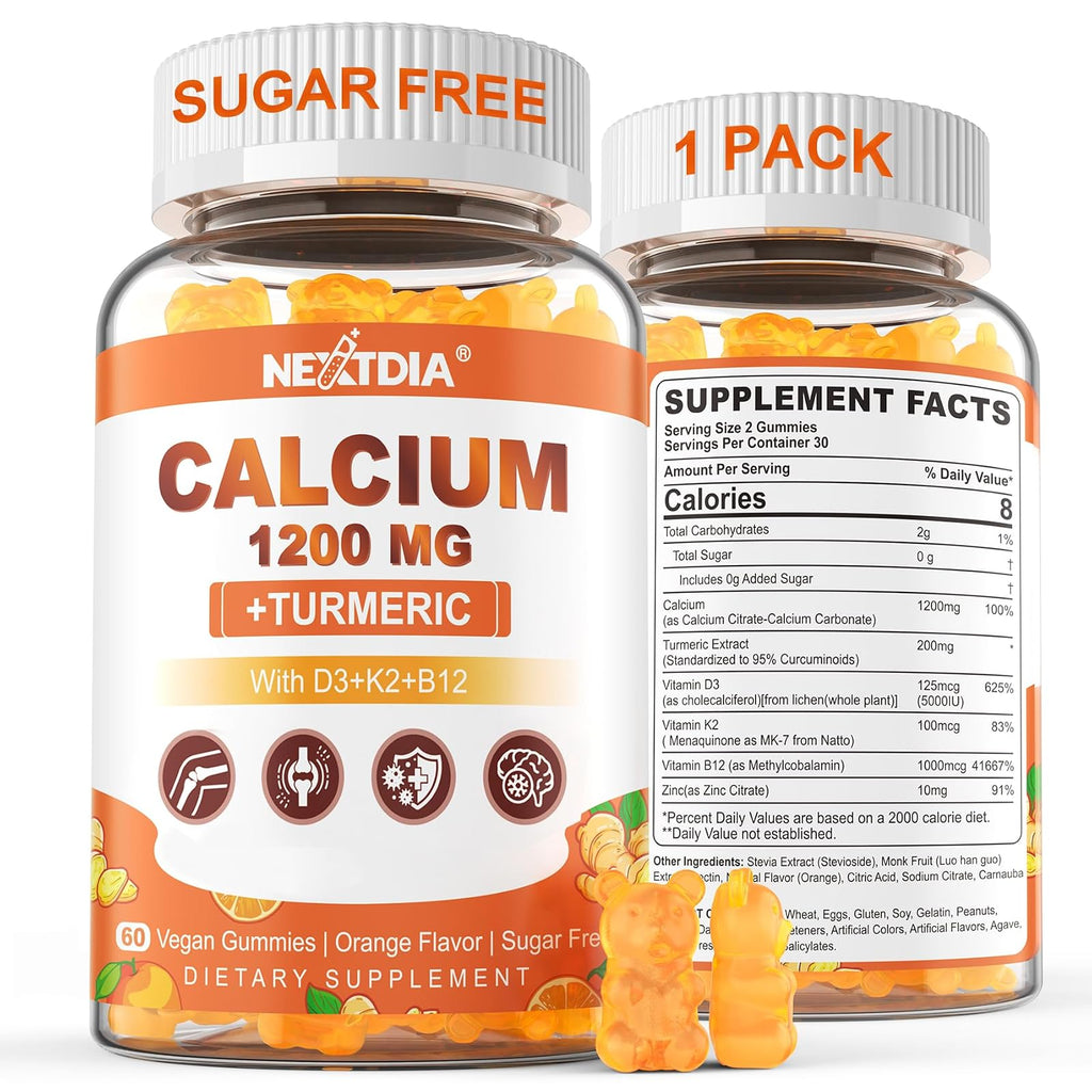 calcium gummies with turmeric benefits