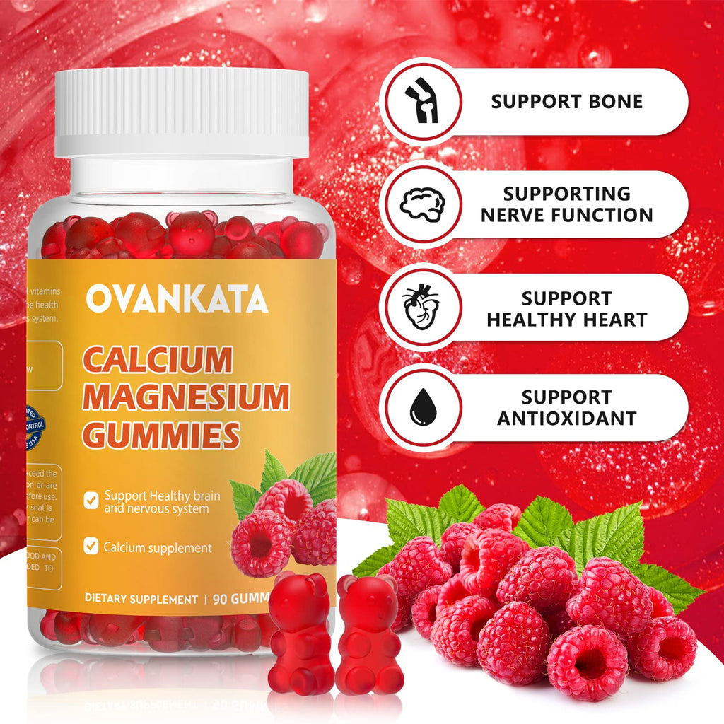 calcium gummies with vitamin D3 benefits